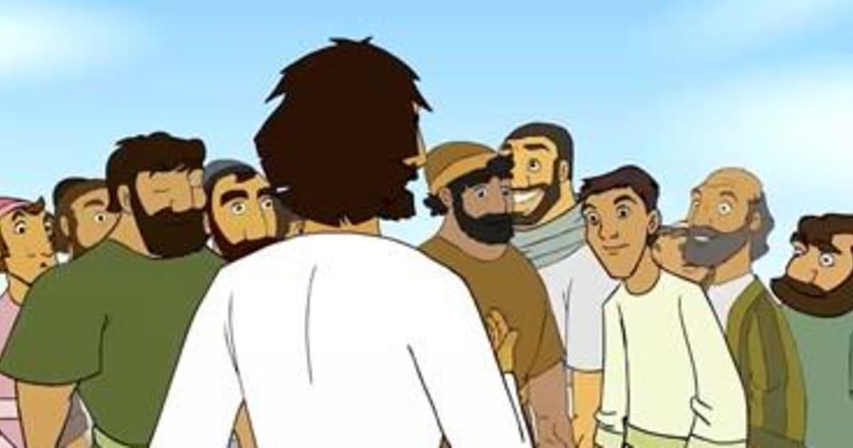 The risen Jesus appears to his disciples