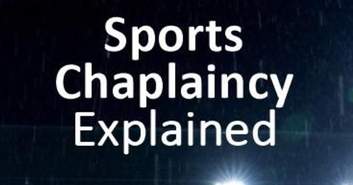 Sport Chaplaincy - explained