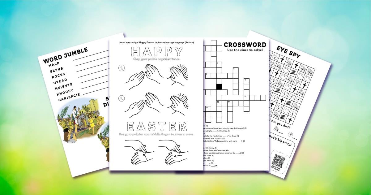 Easter activity booklet - Good Friday