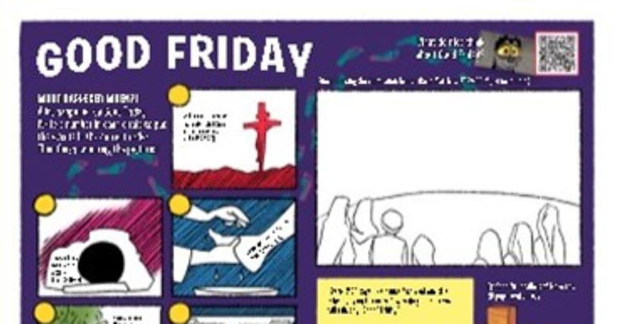 Good Friday Activity Sheet